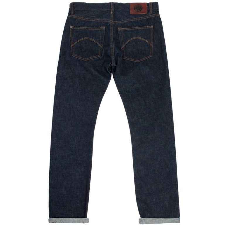 PRETTY GREEN INDIGO SELVEDGE SLIM FIT DENIM JEAN — Denimhead